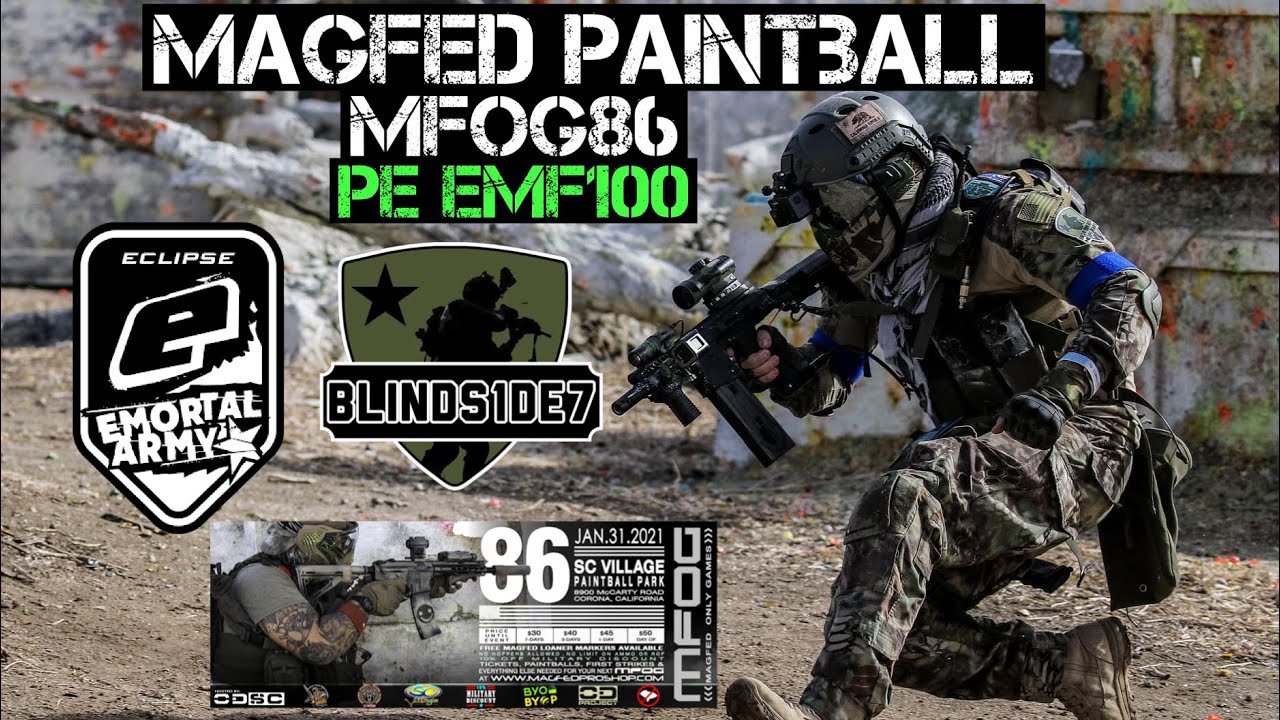 MFOG86 Magfed Paintball PE EMF100 - YouTube