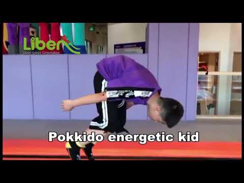 Liben Indoor Entertainment Park Pokkido Energetic Kid - YouTube