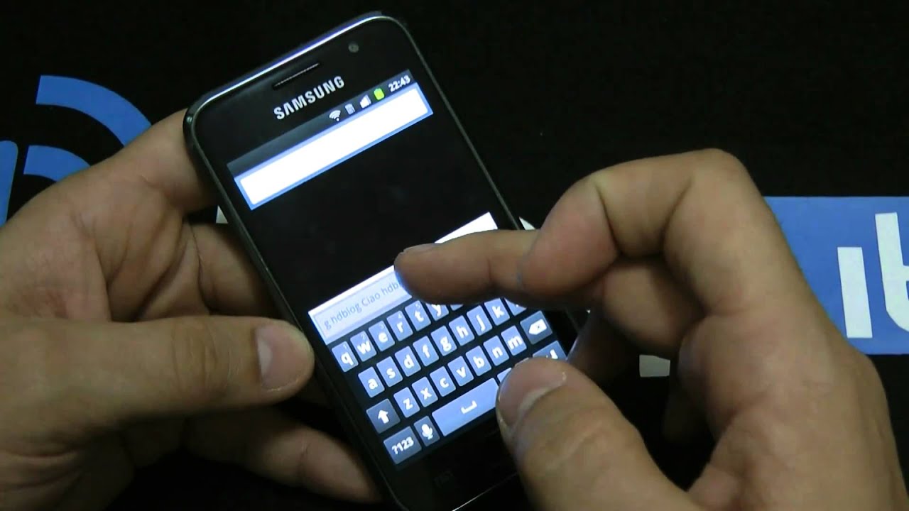 Android Gingerbread 2.3.3 Galaxy S - YouTube