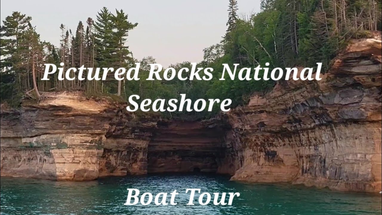 Pictured Rocks National Lakeshore Boat tour - YouTube