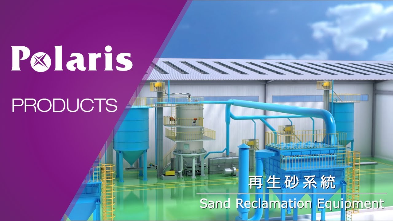 聚豐 JuFeng - 再生砂系統 Sand Reclamation Equipment - 產品動畫 Products Animation ...