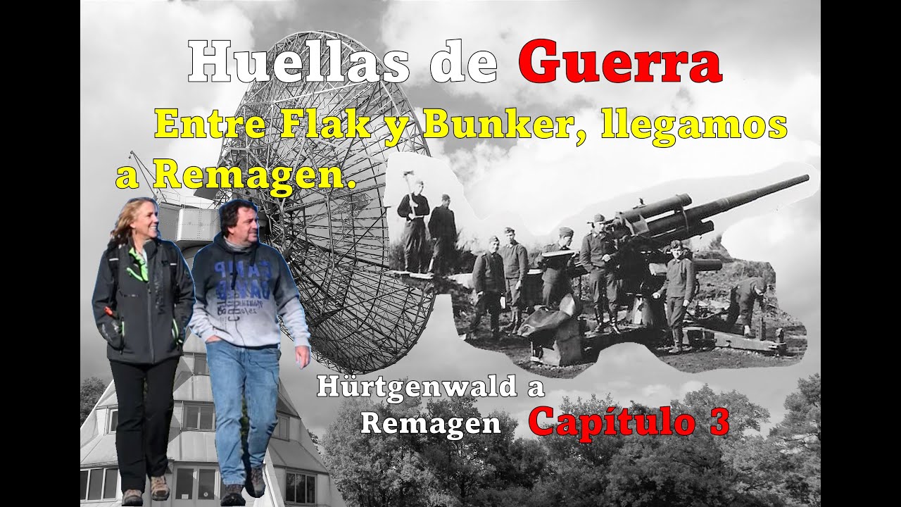 Encontramos instalaciones Flak, un Observatorio y llegamos a Remagen ...
