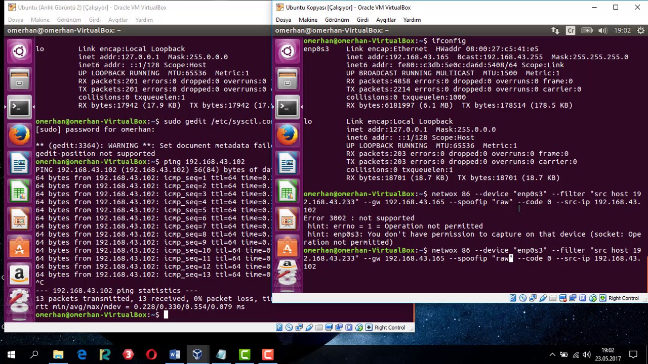 Task 2 ICMP Redirect Attack - YouTube
