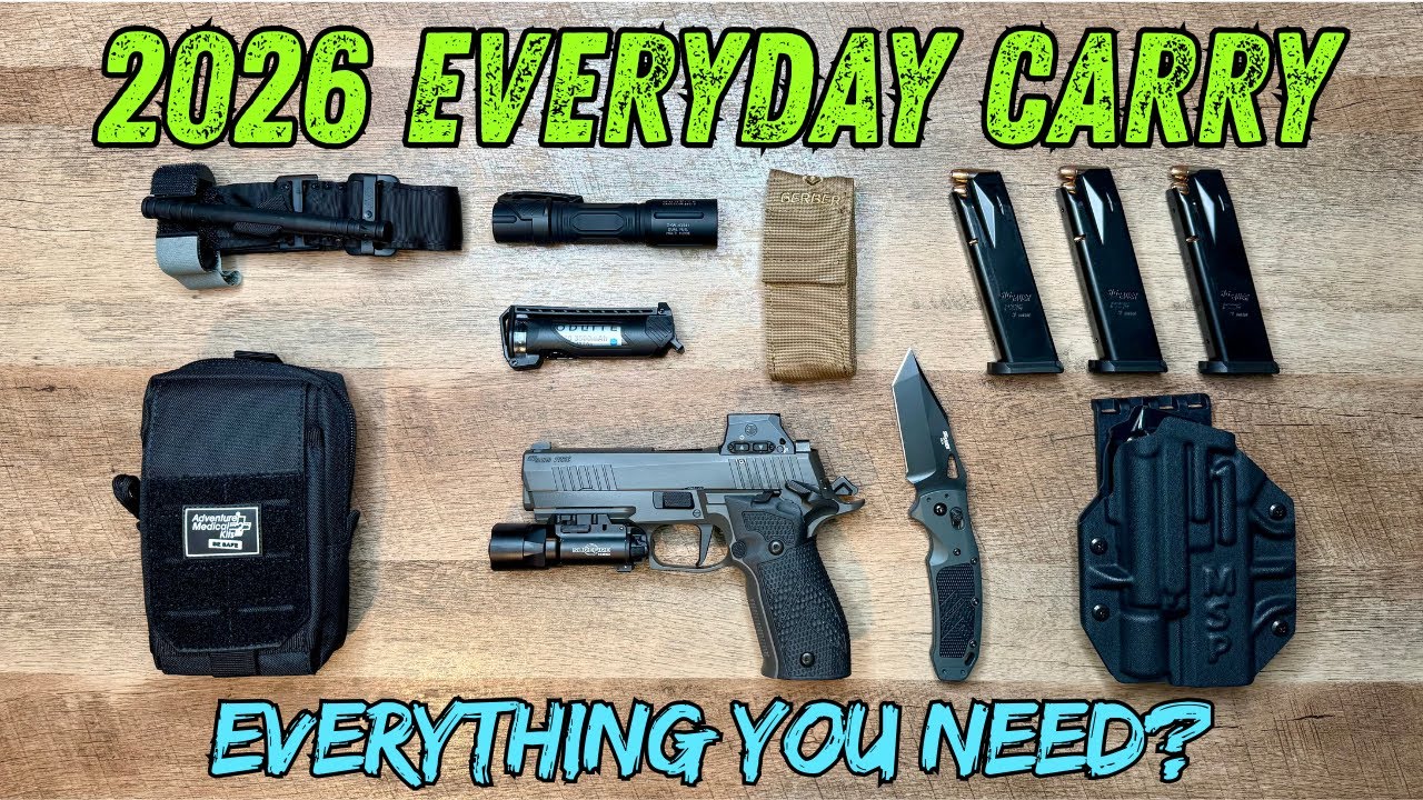 2026 Everyday Carry Essentials! Everything you need? - YouTube