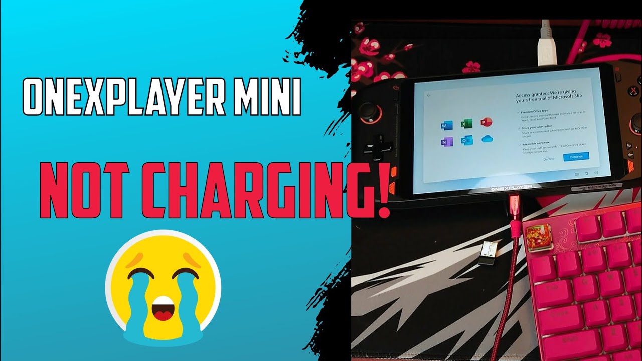 New Onexplayer mini charging issue blinking led light, How to fix! - YouTube