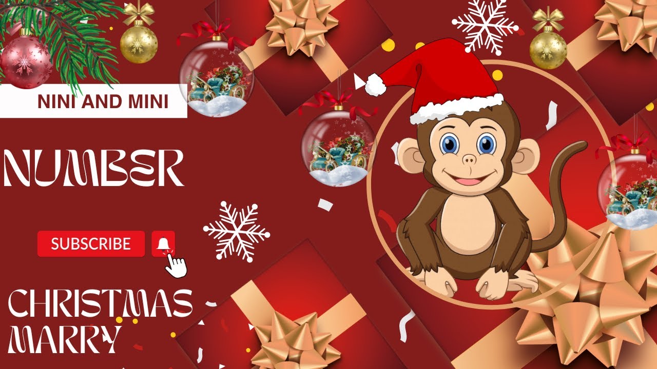 merry Christmas | nurseryrhymes |Christmaskids | numbers |toddlers ...