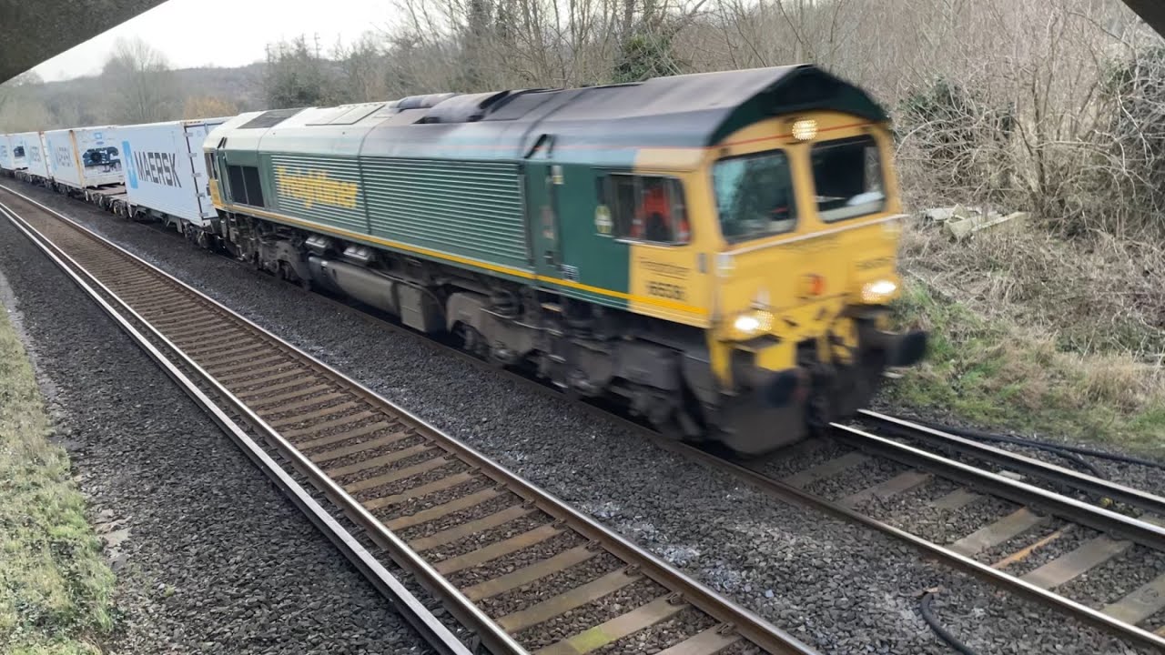 Class 66 | 66536 | Freightliner - YouTube