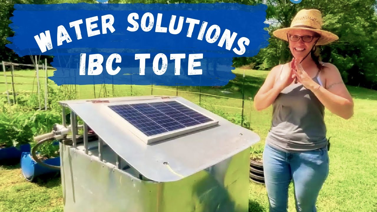 ICB Tote Water Storage - Budget Off Grid Solutions | Off-Grid Water ...