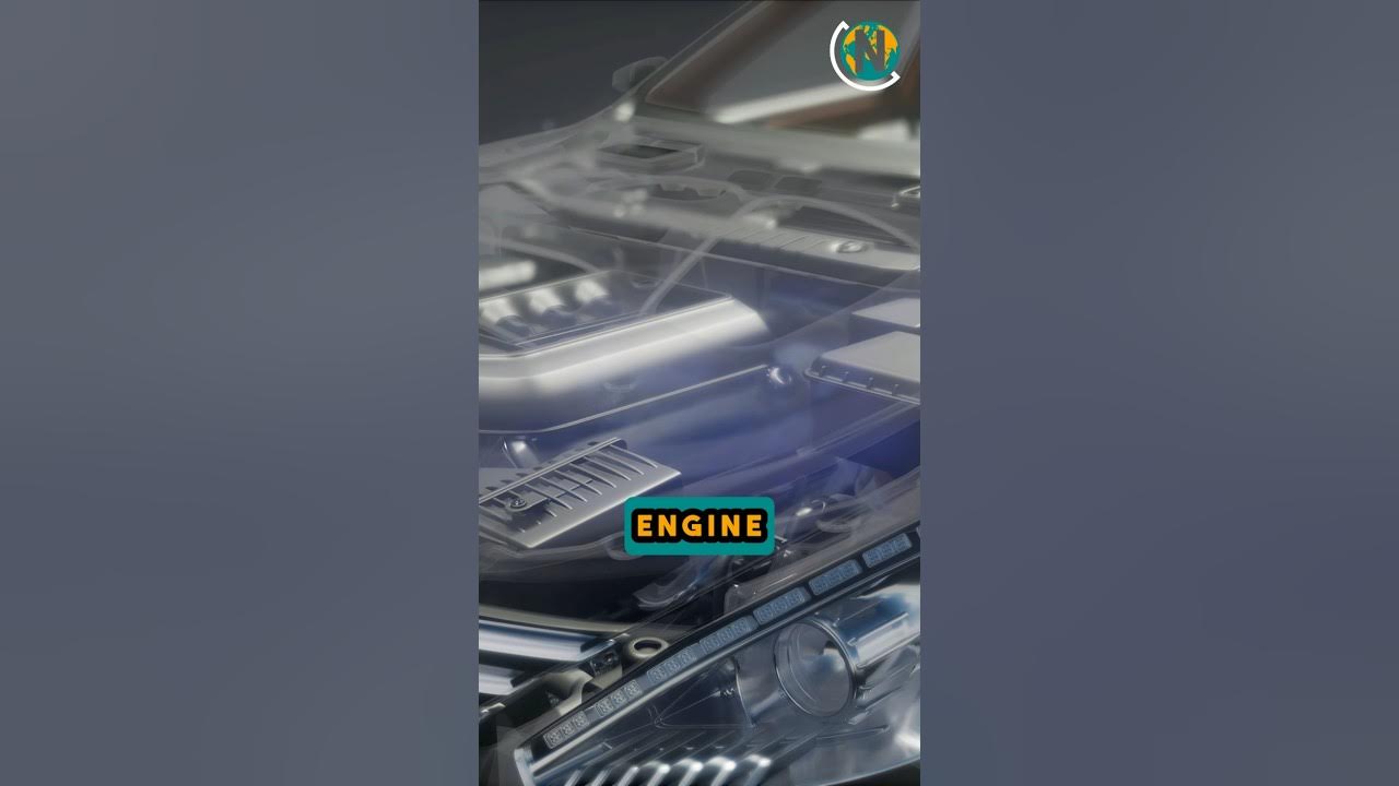 Inside a Car Engine: How It Works (EASY!) #carengine #inventions #shorts - YouTube