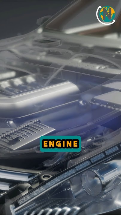 Inside a Car Engine: How It Works (EASY!) #carengine #inventions #shorts - YouTube