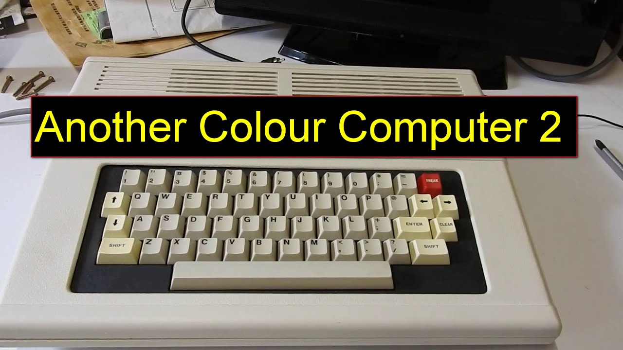 Tandy TRS-80 Colour Computer 2 #2 - YouTube