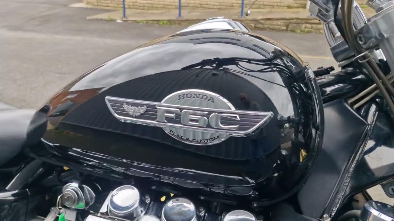 TWS honda F6C valkyrie black 1997 - YouTube