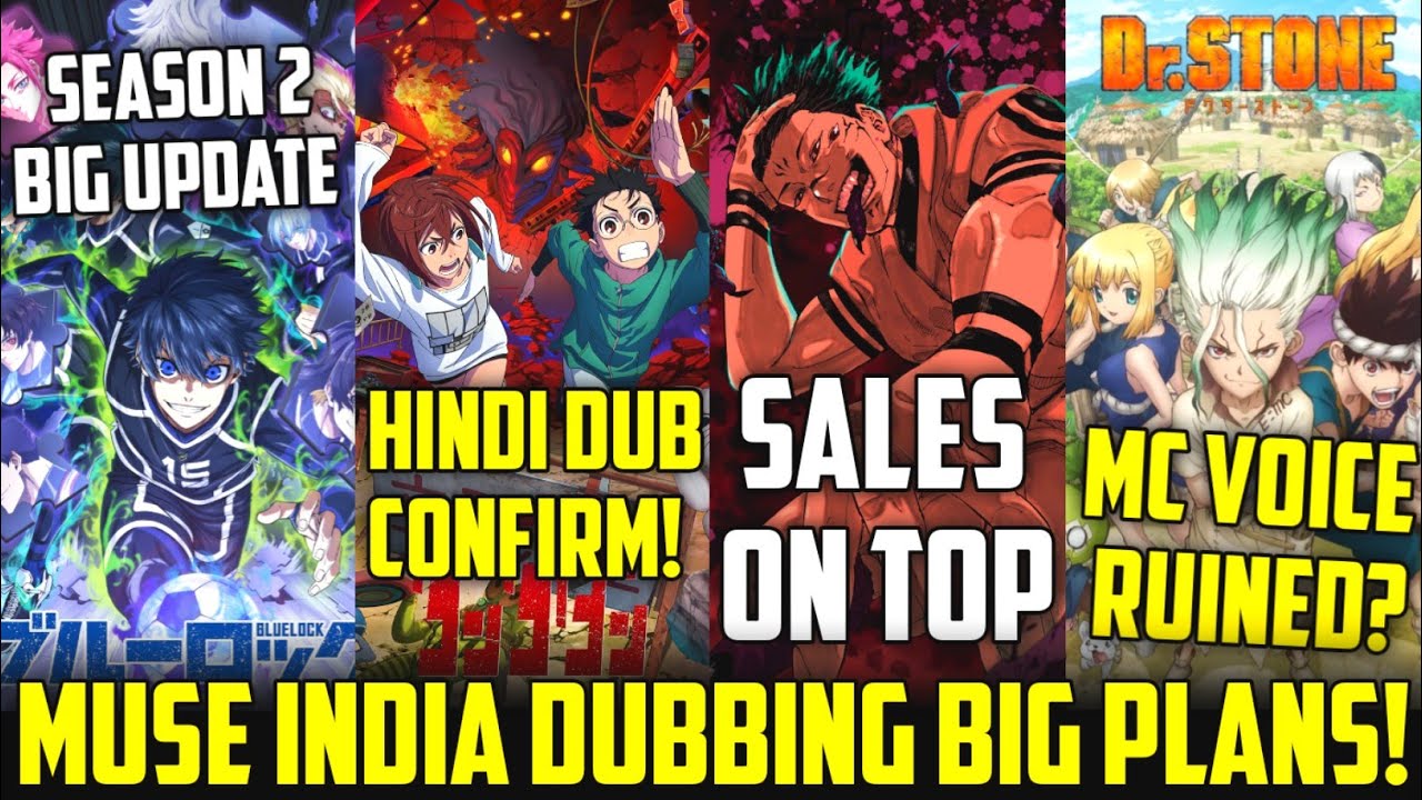 Biggest Suprise For Hindi Dub Anime Fans! | JJK Sales on Top | Blue ...
