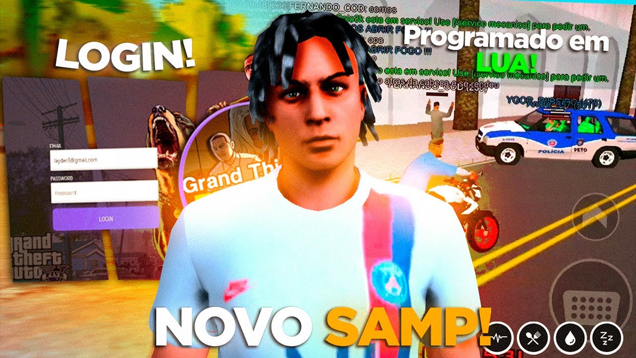 O NOVO SAMP ANDROID e PC, NOVA PROGRAMAÇÃO e NOVO MODO DE JOGO. (Voce ...