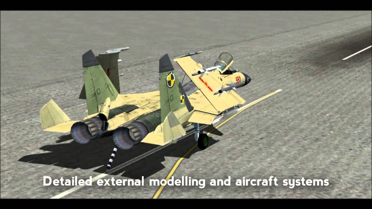 J-15 Naval Flanker from Just Flight - YouTube
