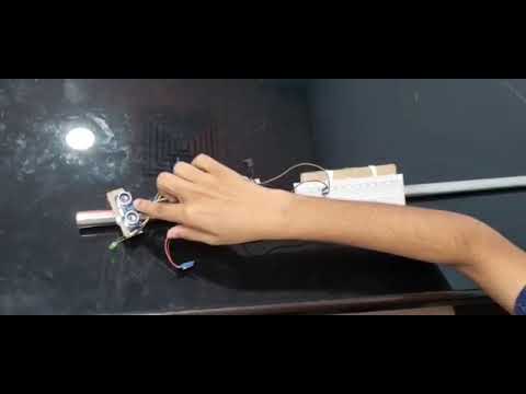 Ultrasonic Blind Walking Stick using Arduino UNO - YouTube