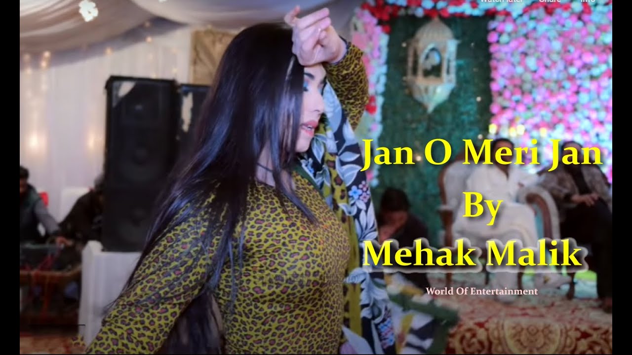 Jaan O Meri Jaan Jaan Mehak Malik dance | Bollywood dance | Best Mehak ...