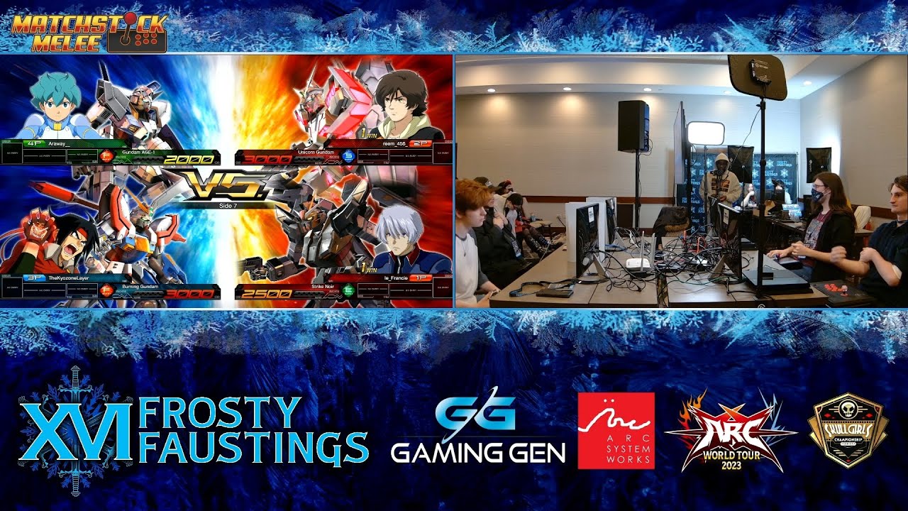 Gundam MBON! Top 4 @ Frosty Faustings XVI 2024 ☆Time Stamped☆ - YouTube
