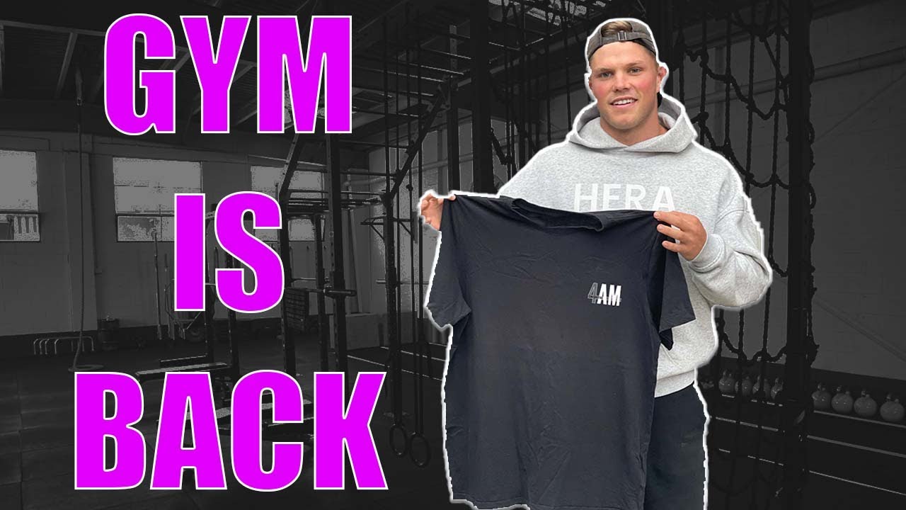 Gym is Finally Open + MASSIVE ANNOUNCEMENT - YouTube