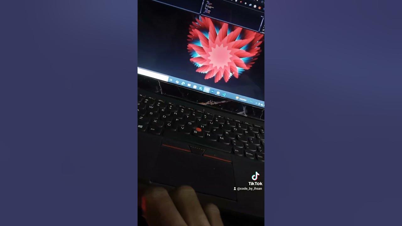 Beautiful Flower Made By Code With Ihsan Html And Css Technology Nft Webcoding