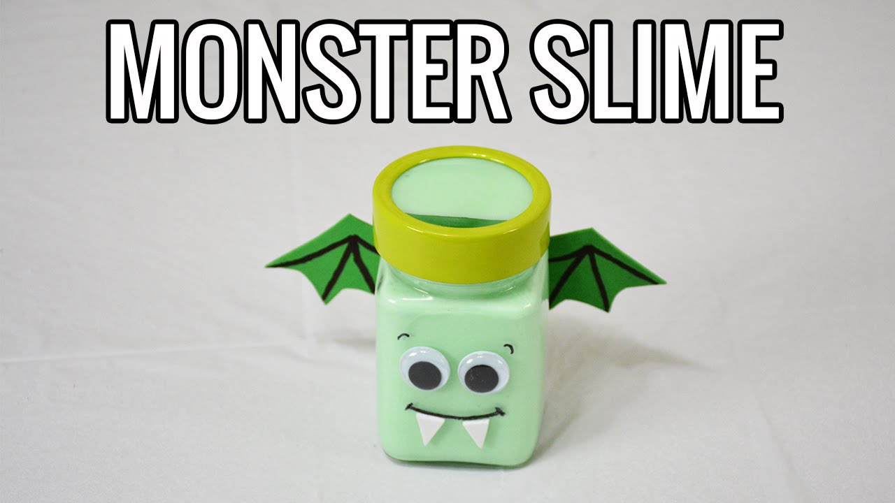 How to make Monster Slime - YouTube