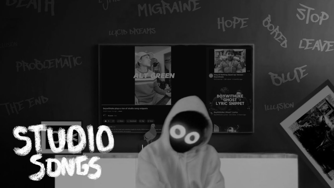 boywithuke plays a ton of studio song snippets - YouTube