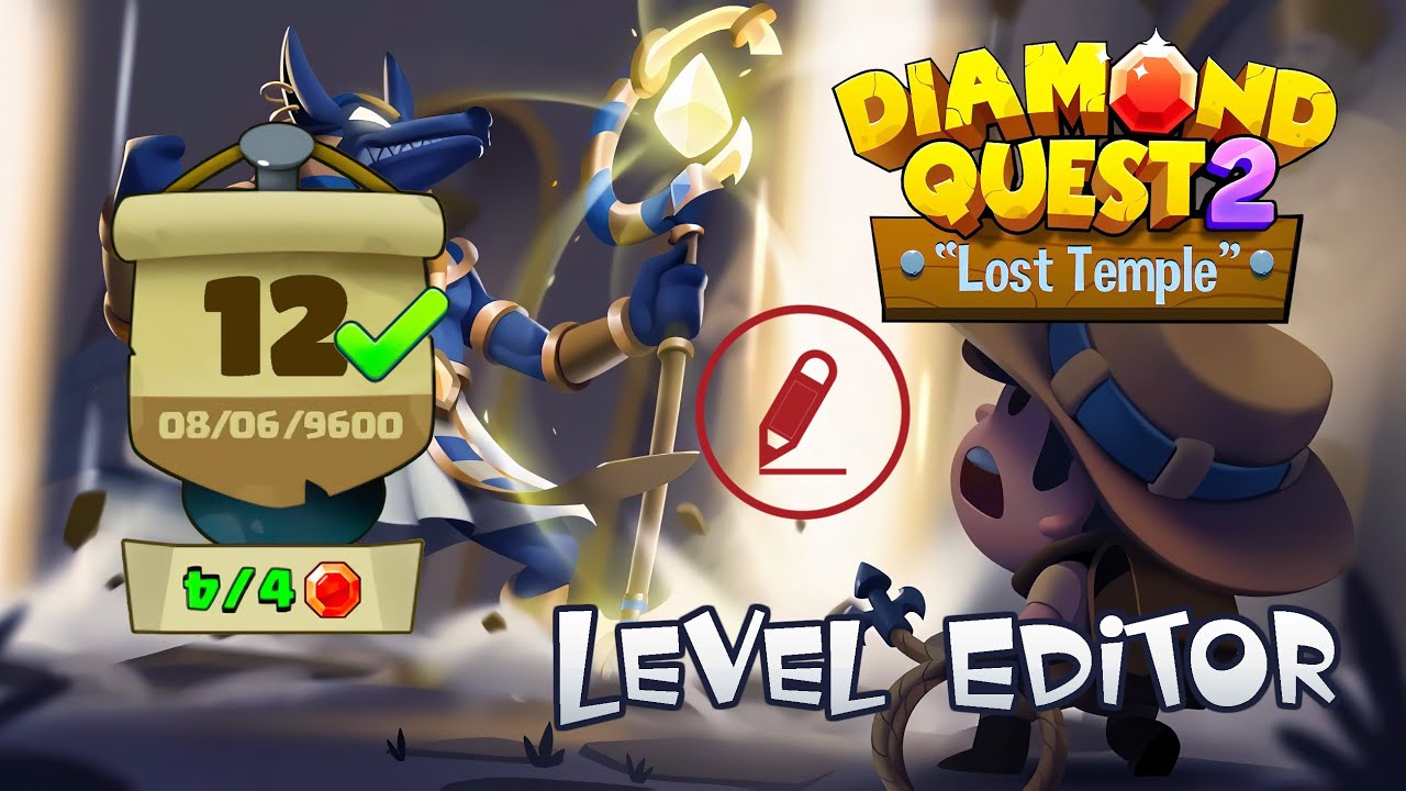 Diamond Quest 2 Editor ID 12 - Update - YouTube