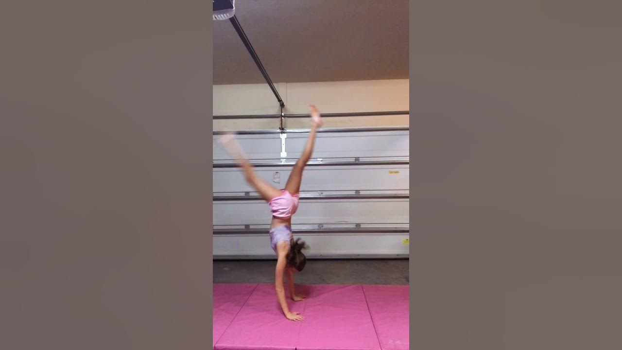 How To Do A Front Walkover In Three Easy Steps Gymnast Fun Flip