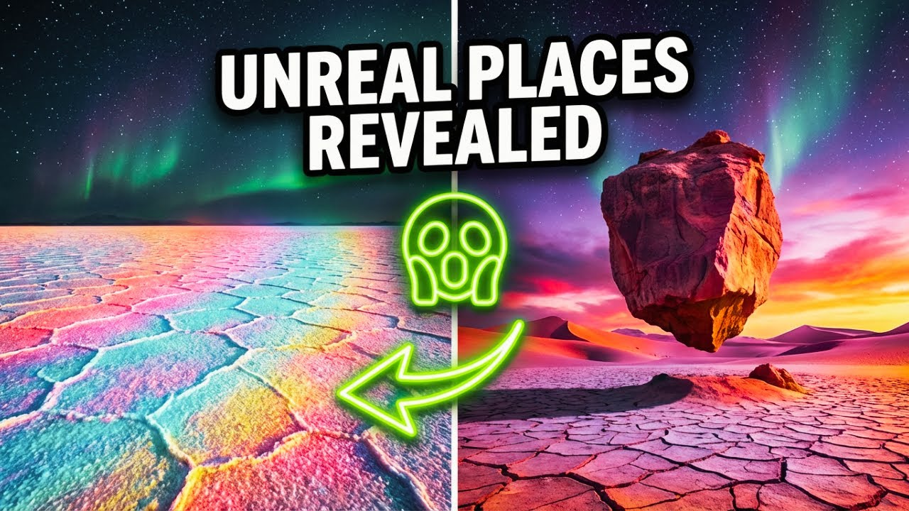 30 Places So Surreal They Don’t Look Real | Unreal Locations Around the ...