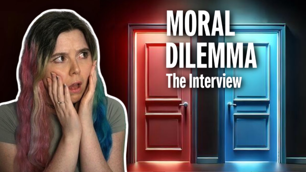 A game FULL of DAD JOKES • Moral Dilemma: The Interview DLC - YouTube