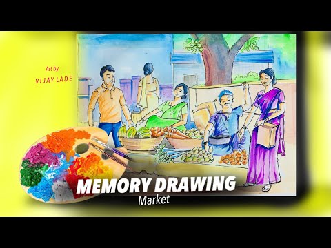 Memory Drawing (Market) - YouTube