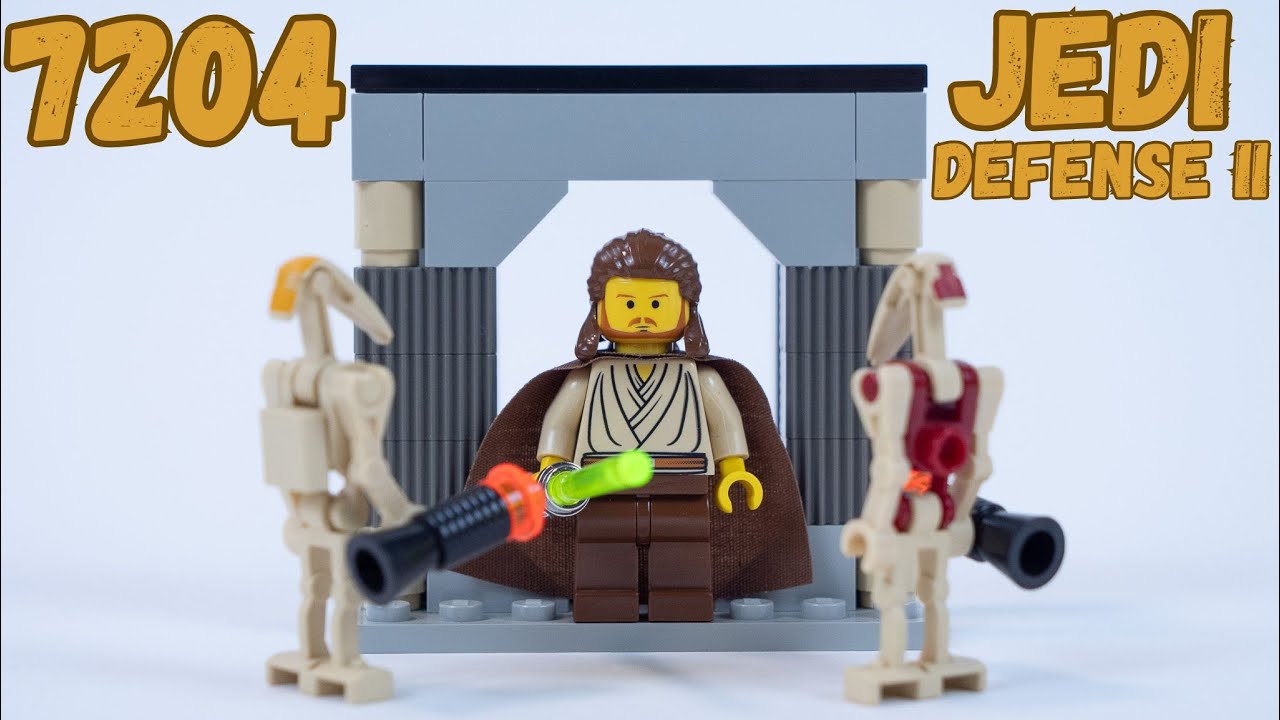 Folytatódik a retro Star Wars sorozat 🤩 (Lego 7204 - Jedi Defense II ...