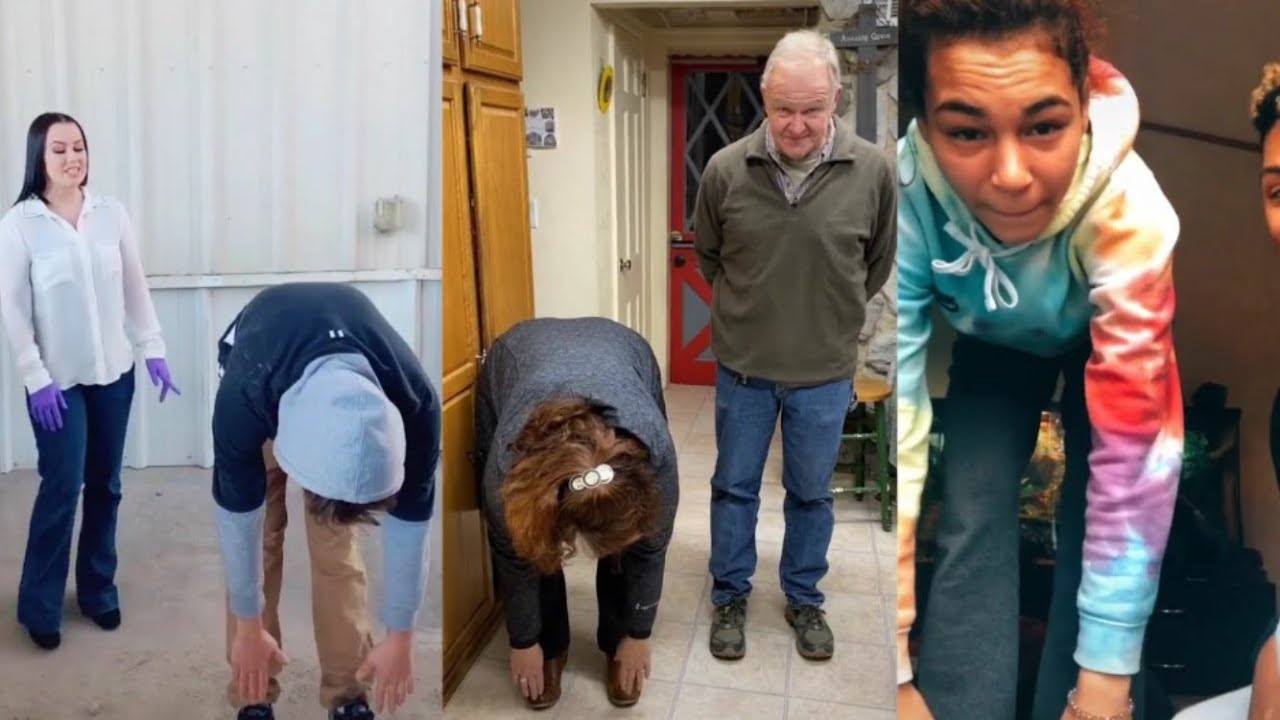 bend over and touch your toes then spell run Tik Tok 2020 - YouTube