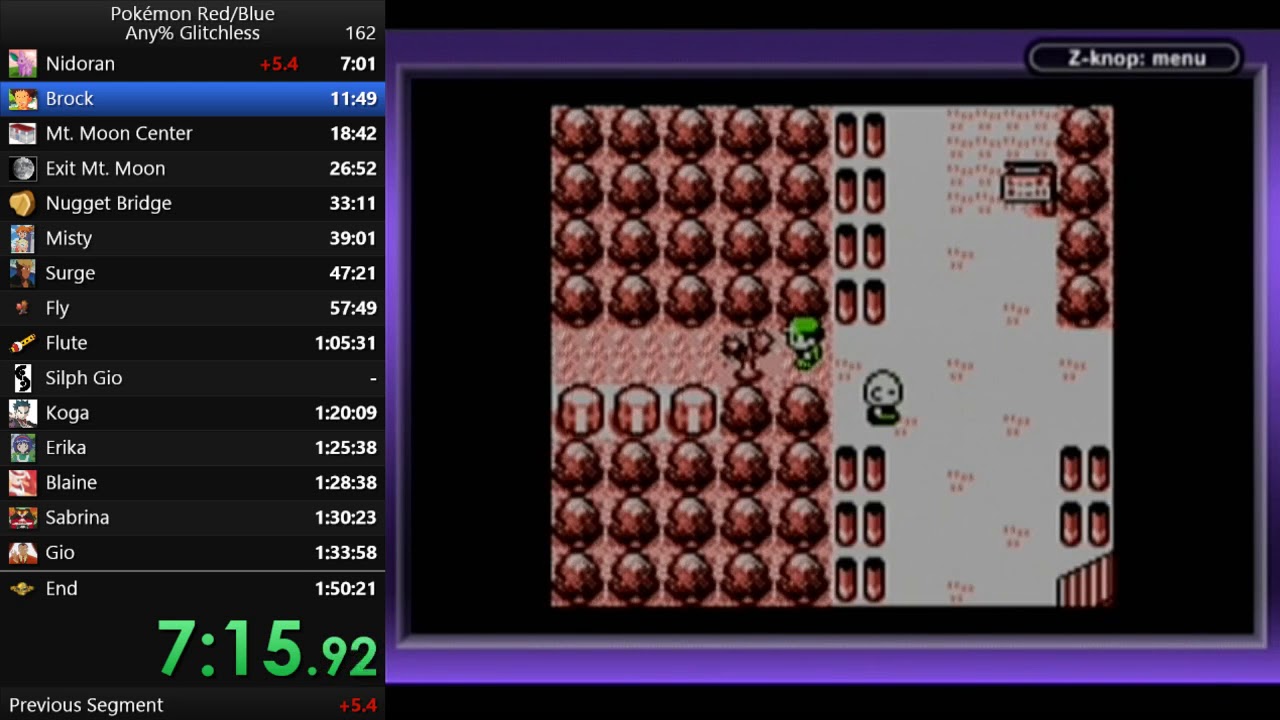 Pokemon Red - Instant Text Testing in 1:49:54 - YouTube