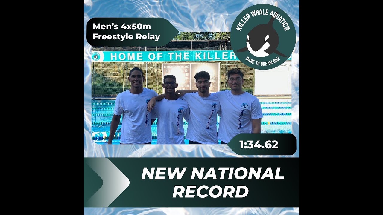 SC Nationals and Jr. Nationals 2022 - Men's 4x50 FR Relay - YouTube