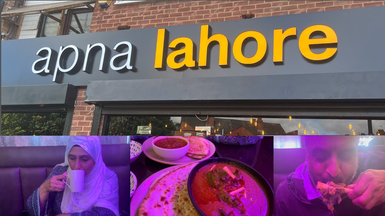 apna lahore | desi nashta | yummy breakfast | grocery shopping - YouTube