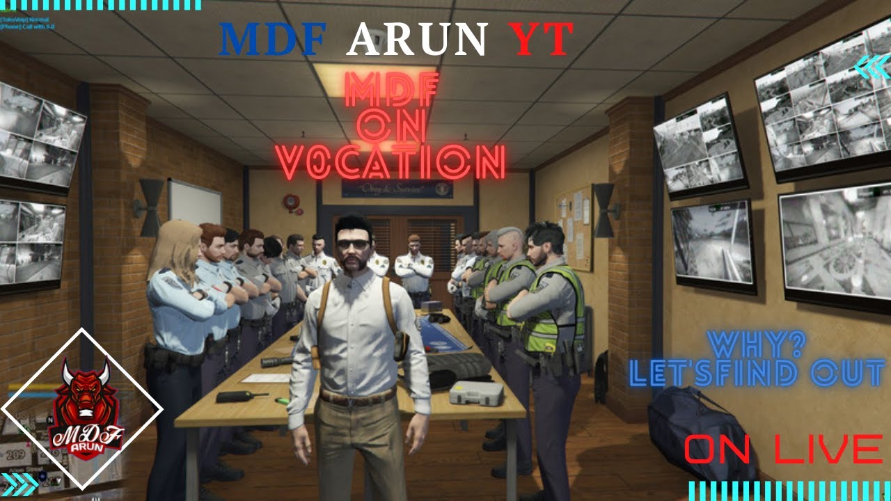 MDFArunYT LIVE | MDF On Vacation - Election Duty | #EliteX 2.0 RP ...
