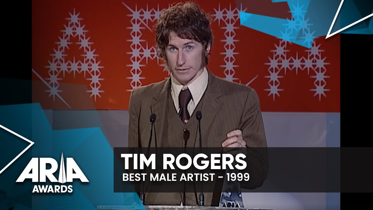 Tim Rogers wins Best Male Artist | 1999 ARIA Awards - YouTube
