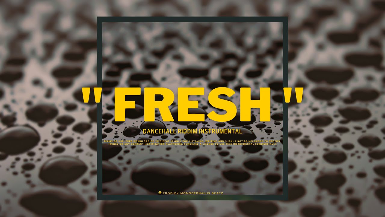 [FREE] Dancehall Riddim Instrumental 2023 - Fresh | 90s Dancehall ...