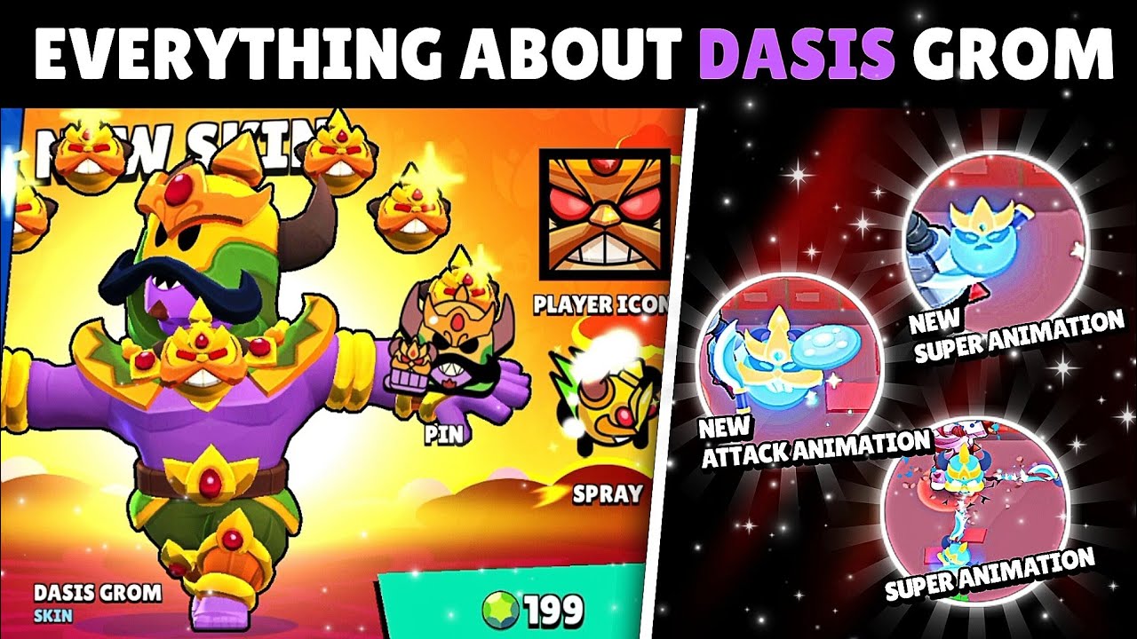 Everything About New WARRIOR JOURNEY Skin: DASIS GROM! #bizzarecircus # ...
