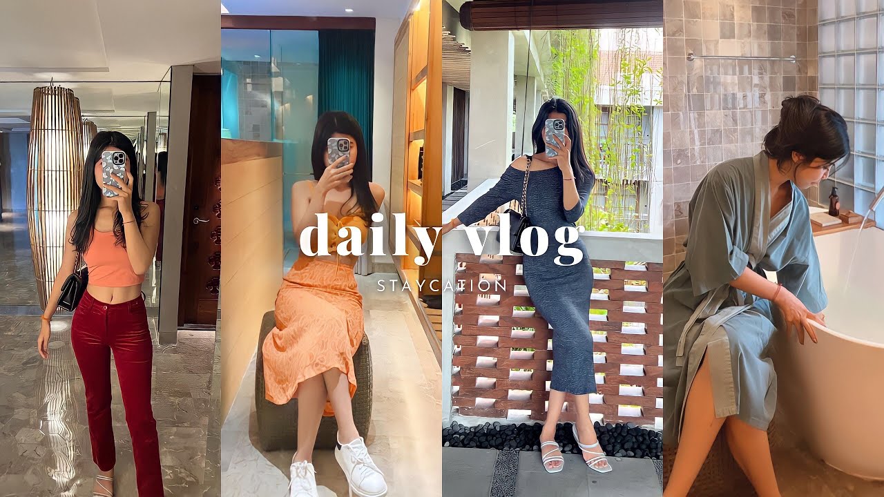 A day in my life : Staycation, Hotel tour, Spa #vlog #bali - YouTube