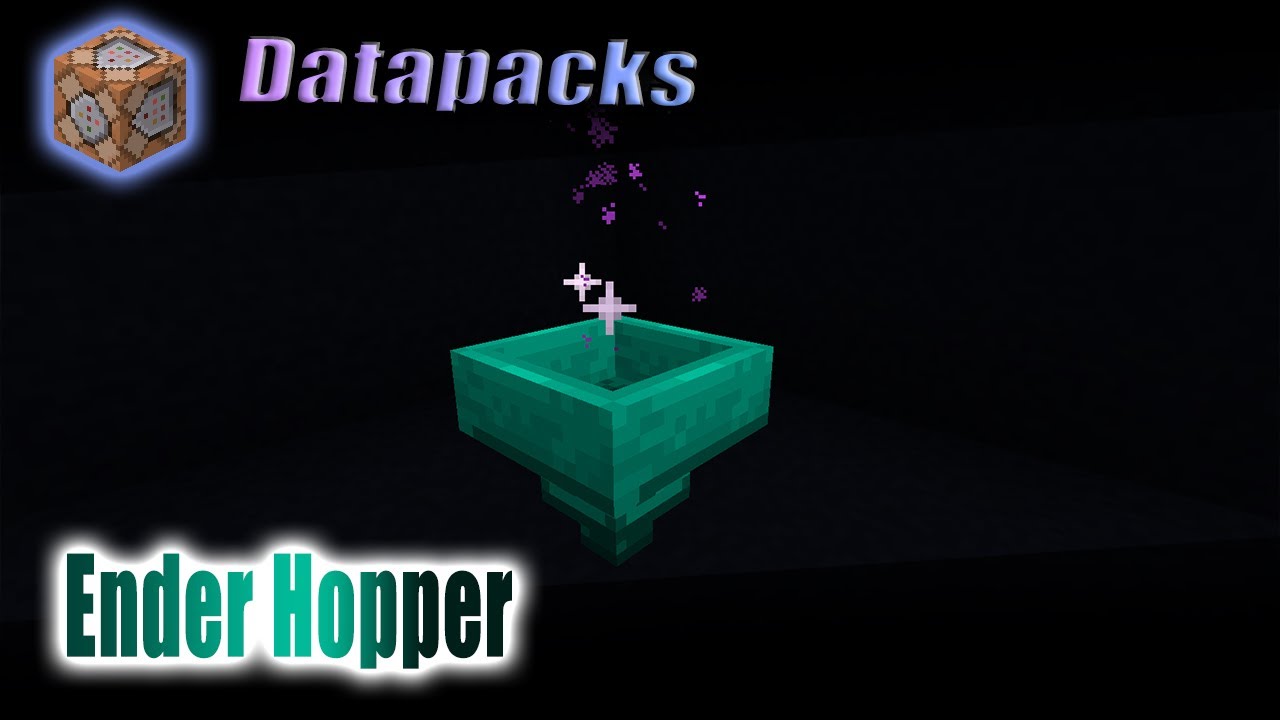 Ender Hopper - Minecraft Datapacks - YouTube