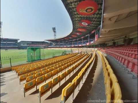 PUMA B Stand View | Chinnaswamy stadium | Cricket | KSCA | RCB | 360 degree - YouTube
