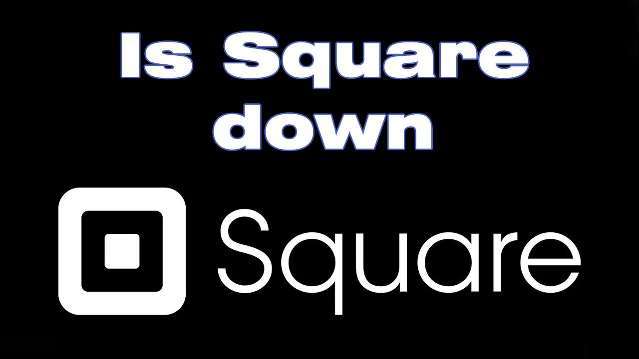 is Square having issues today ? Square server error - YouTube