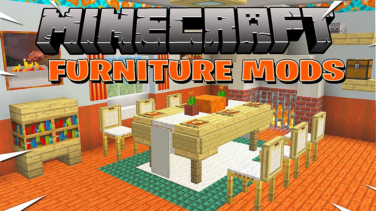 MELHOR MOD DE DECORAÇÃO DO MINECRAFT 2021... - YouTube