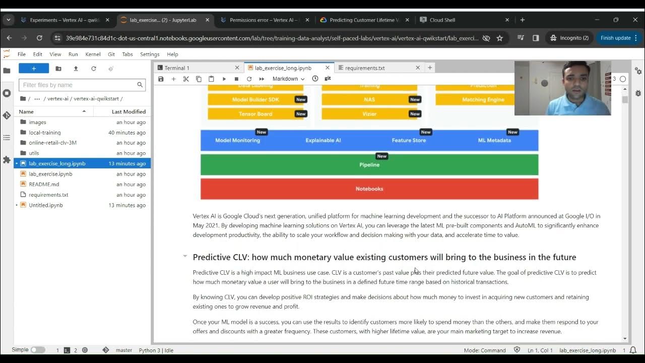 Customer lifetime value (CLV) prediction with BigQuery and TensorFlow on Vertex AI - YouTube