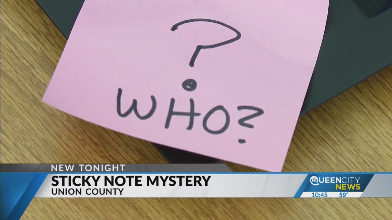 SC sticky notes mystery was one for the books - YouTube