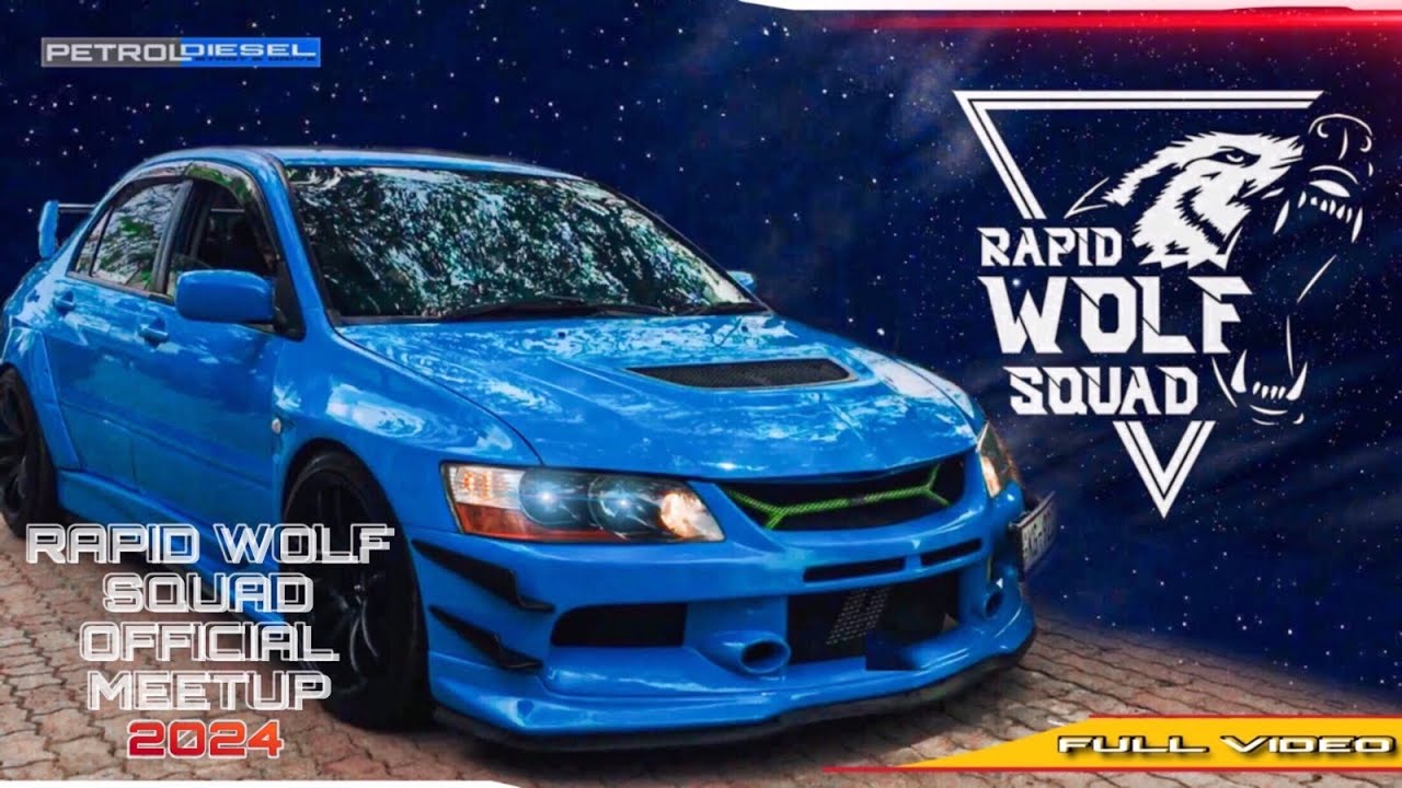 Rapid wolf squad meetup 2024 | පිස්සු හැදුන පිට්ටනිය වැහෙන්න වාහන ආපු ...