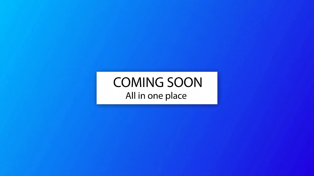 New Video Coming soon....... - YouTube