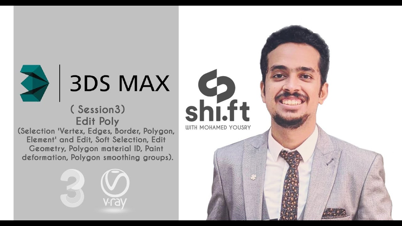 Session3 (Edit Poly) - YouTube